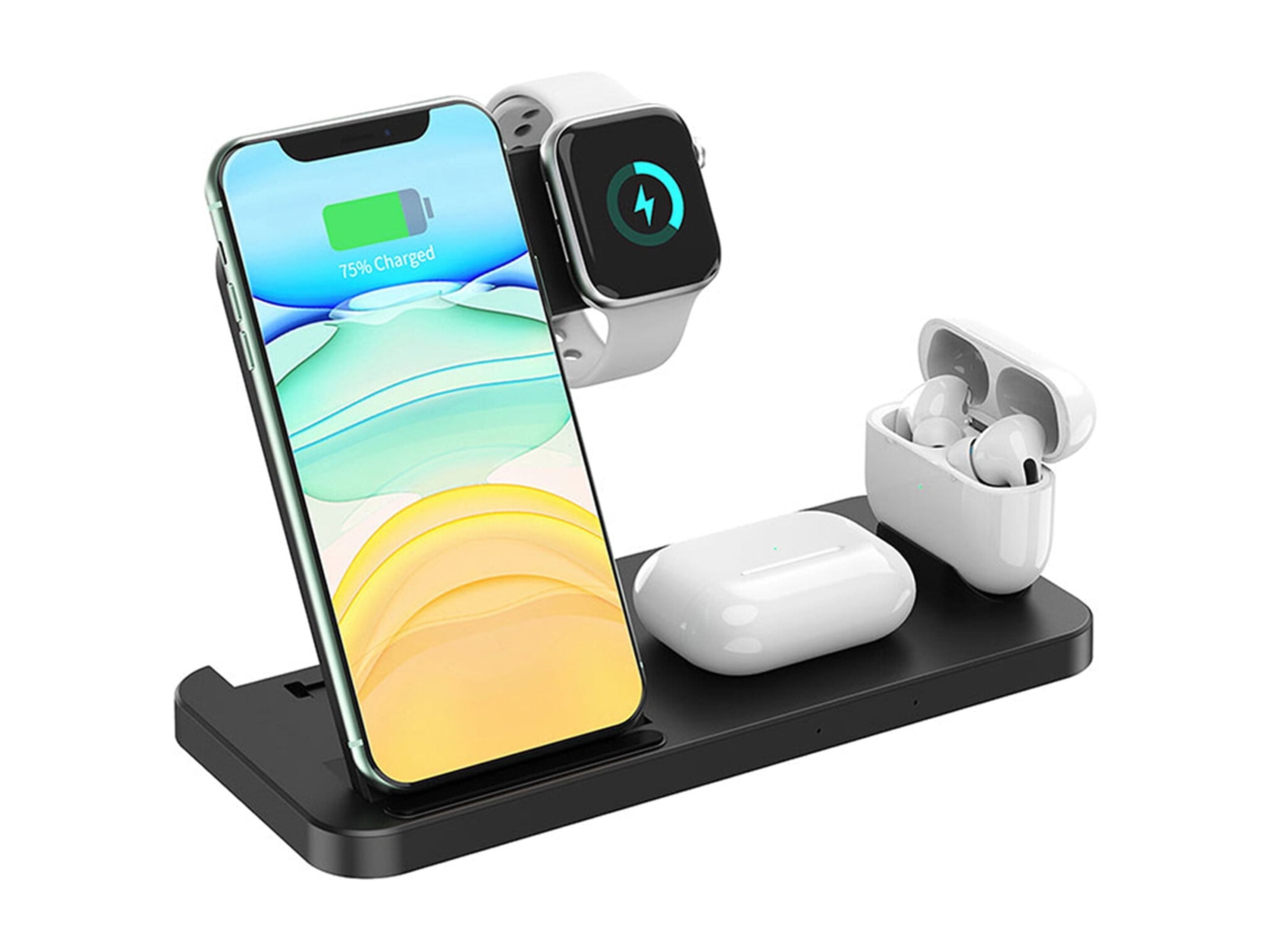 BDI 4-in-1 Wireless Fast Charging Station with Dedicated Outputs, Type ...