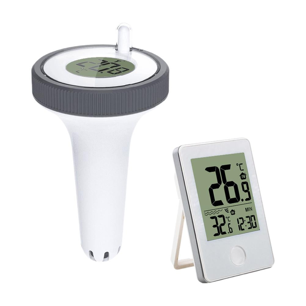 Wireless Floating Pool Thermometer, 2025 Upgraded Digital Hot Tub ...
