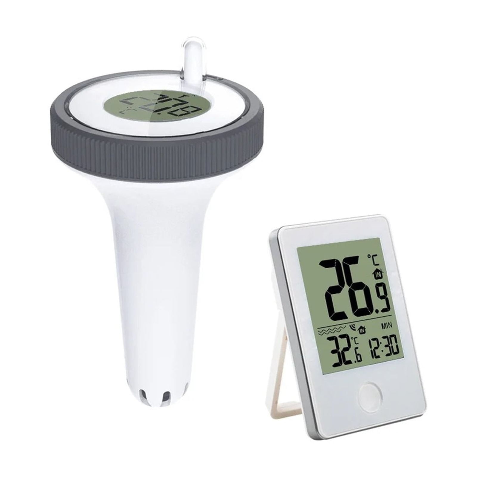 Wireless Floating Pool Thermometer Swimming Bath Water Digital LCD ...