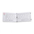 Wireless Foldable Bluetooth Keyboard Mini Portable Double Folding ...