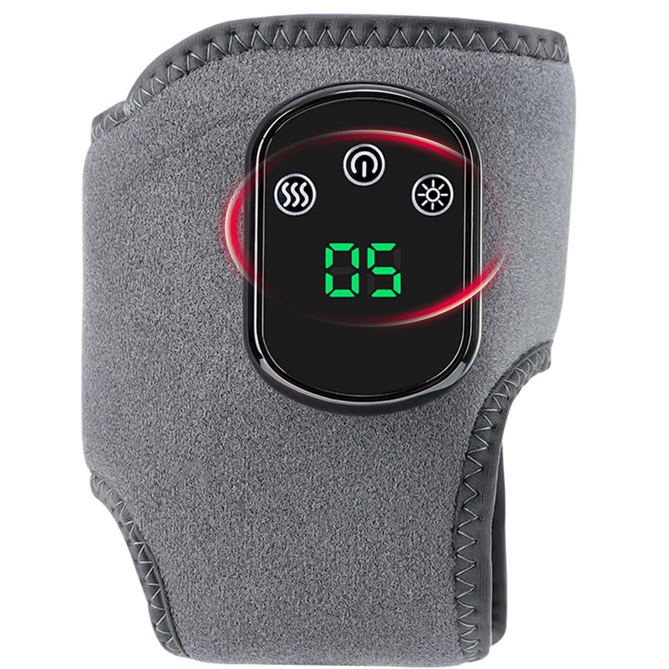 Wireless Foot Massager with Heat - Portable 3-in-1 Shiatsu, Vibration ...