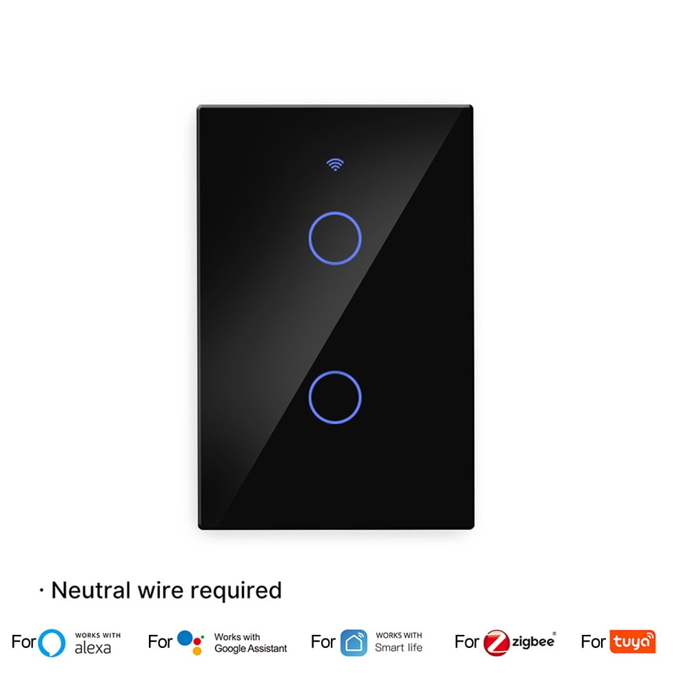 Wireless For zigbee Touch Switch with App Control and Custom Scheduling ...