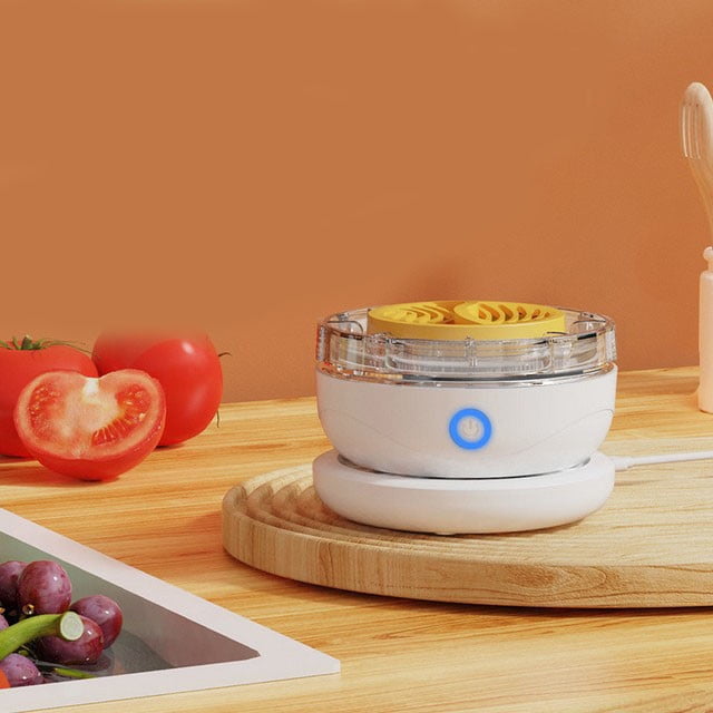 Wireless Fruit and Vegetable Washer | Rotating Produce Cleaner ...