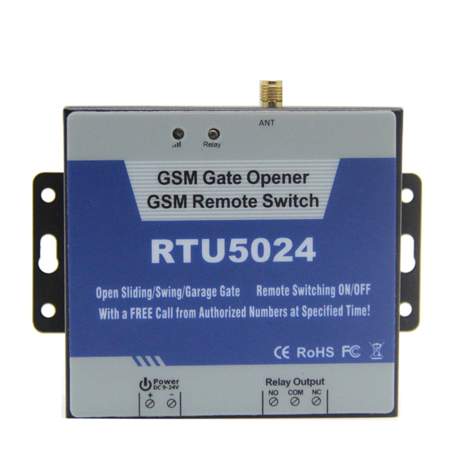 Wireless GSM RTU5024 Gate Opener Relay Switch Free Phone Call Security ...