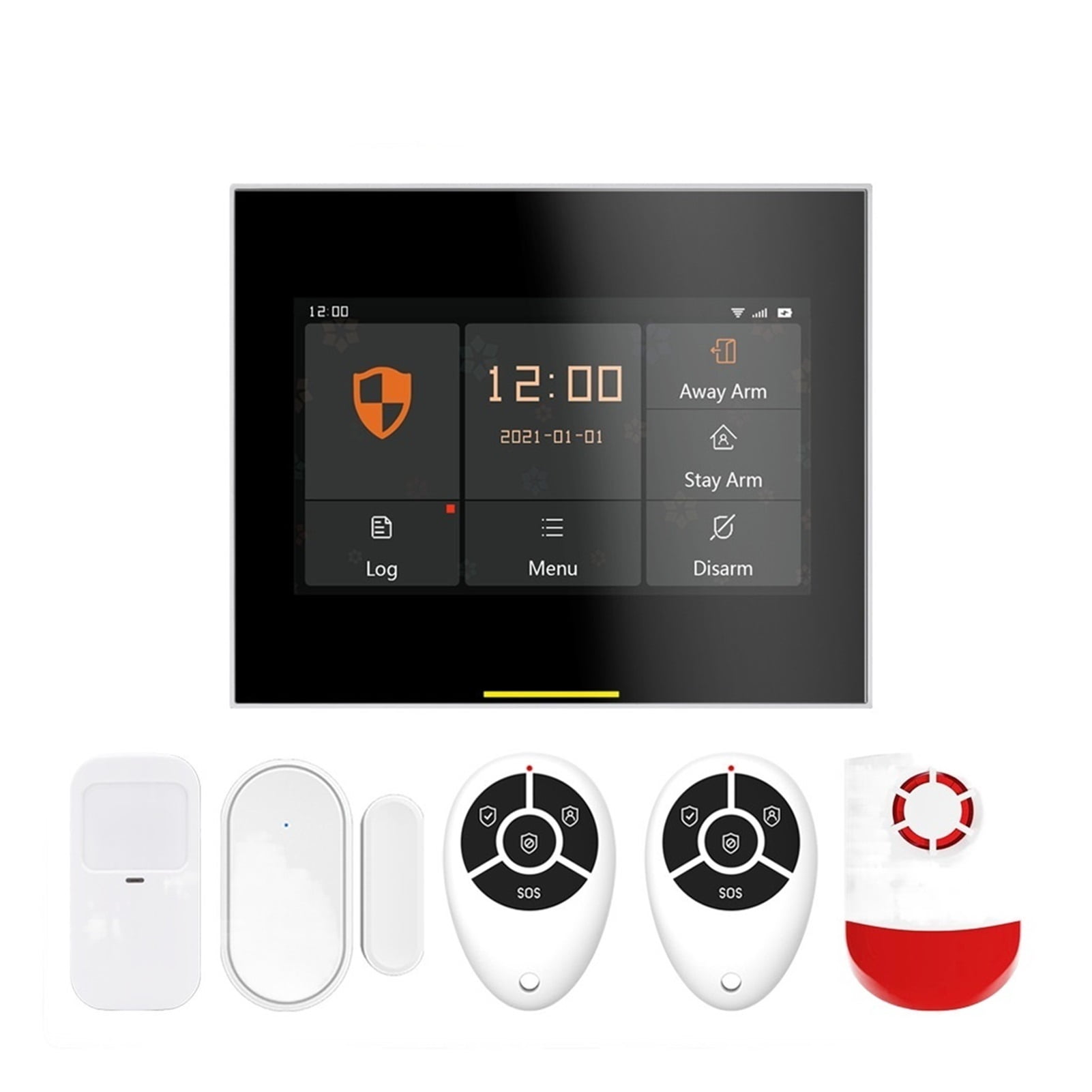 Wireless GSM WIFI Smart Remote Home Security Alarm System With Outdoor ...