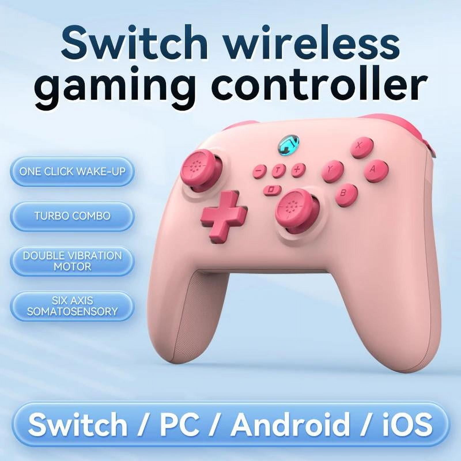 Wireless Game Controller For Switch Switch oled NS Pro GamePad Six-axis vibration PC Game ...