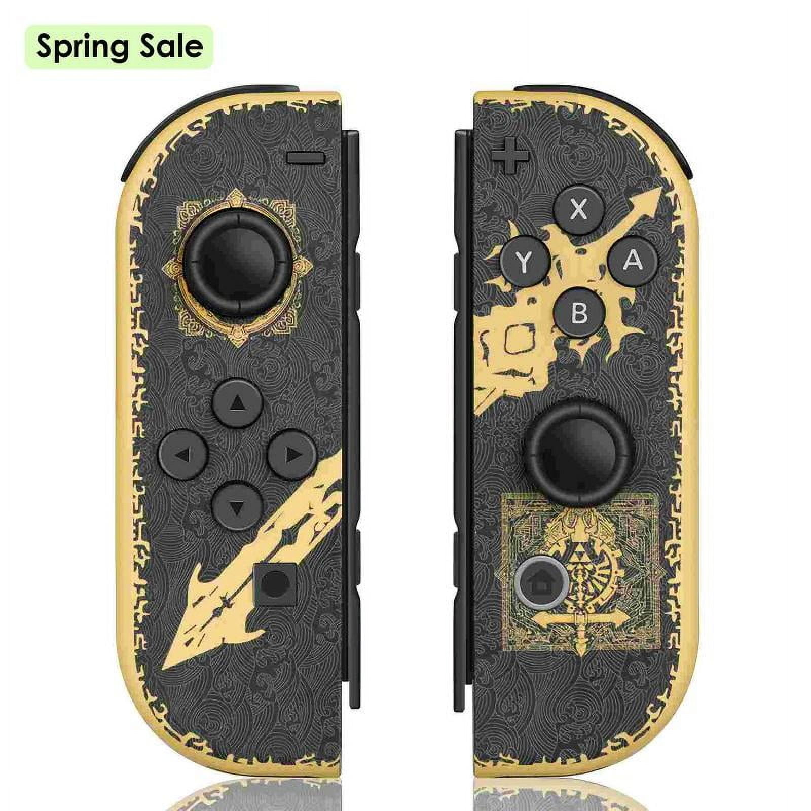 Wireless Game Controller for Nintendo Switch - L/R Joycon Replacement, Motion Control, Turbo ...