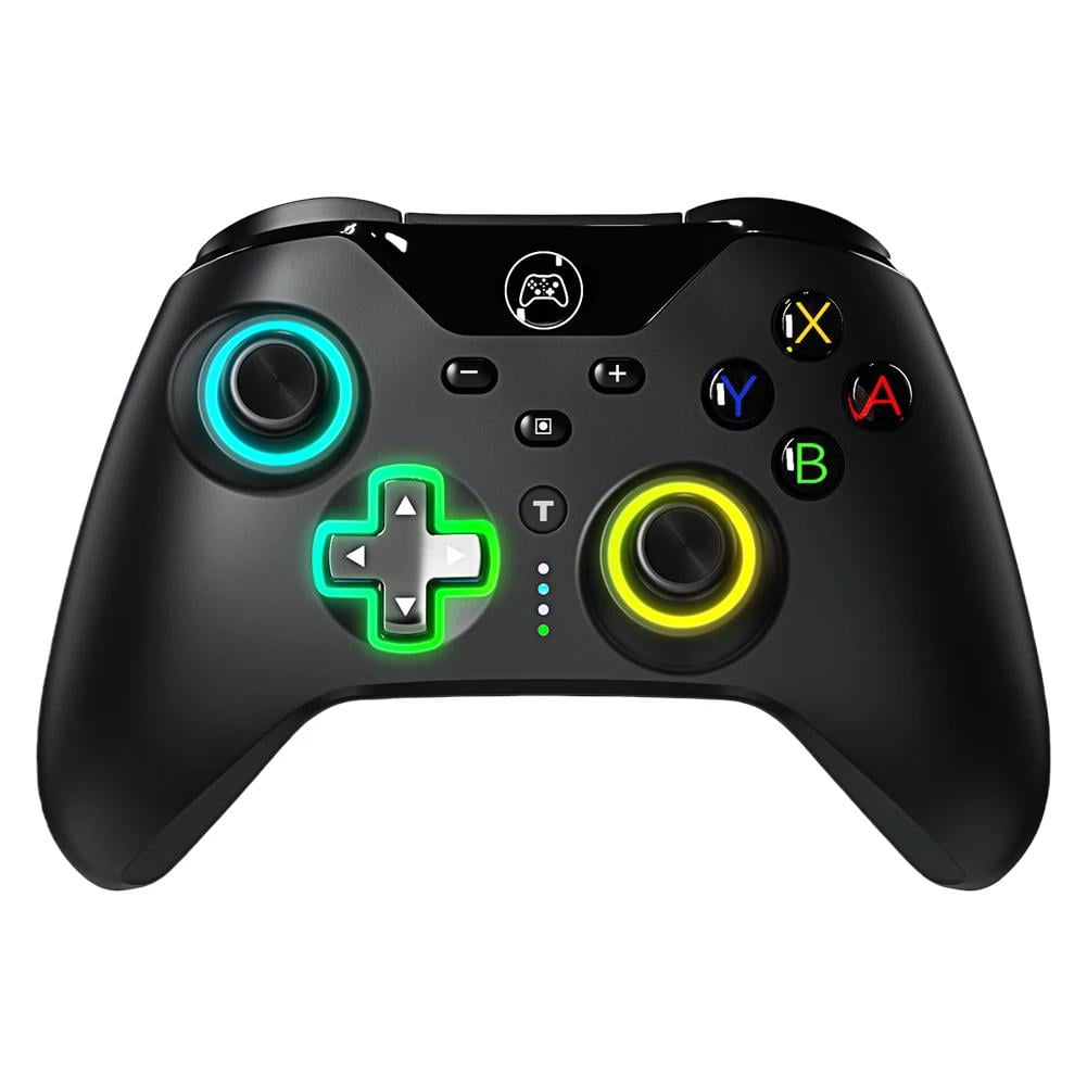 Wireless Game Controller with Turbo/Dual Vibration/6 Axis Gyro Controller Gamepad for Switch ...