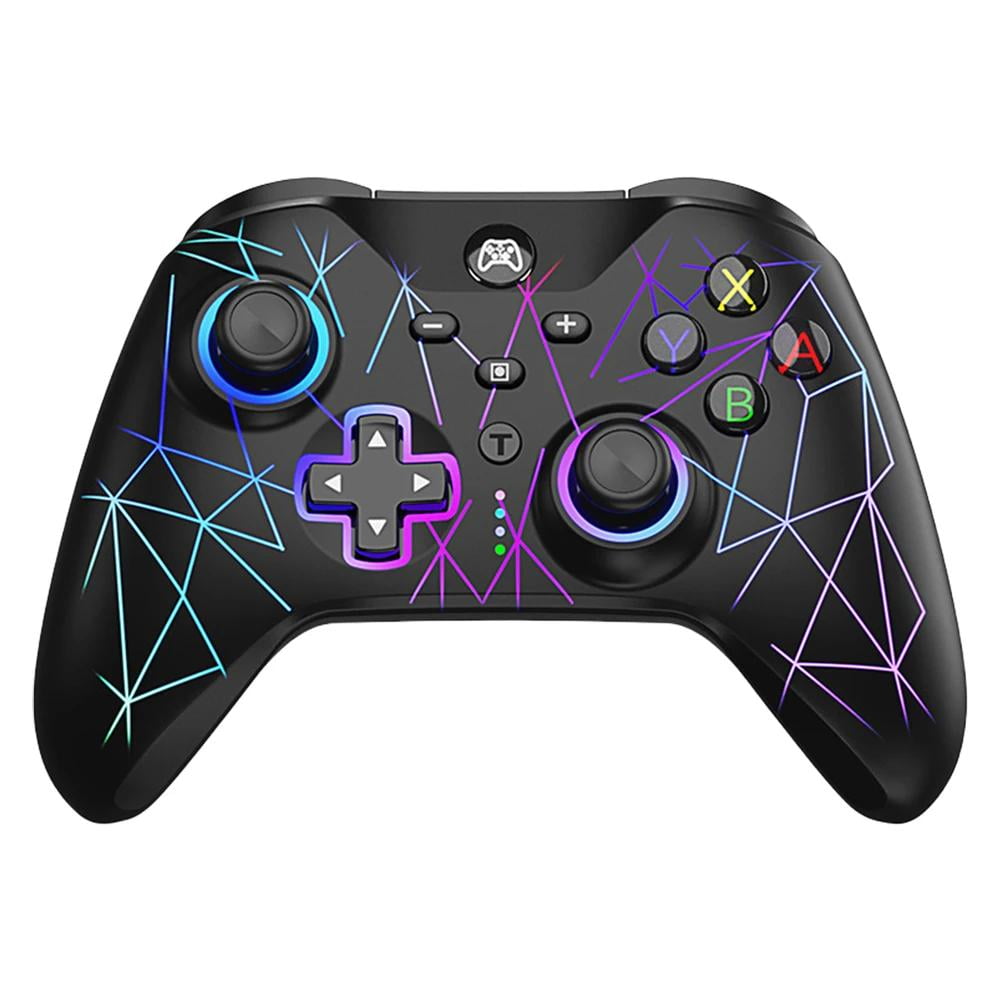 Wireless Game Controller with Turbo/Dual Vibration/6 Axis Gyro Controller Gamepad for Switch ...