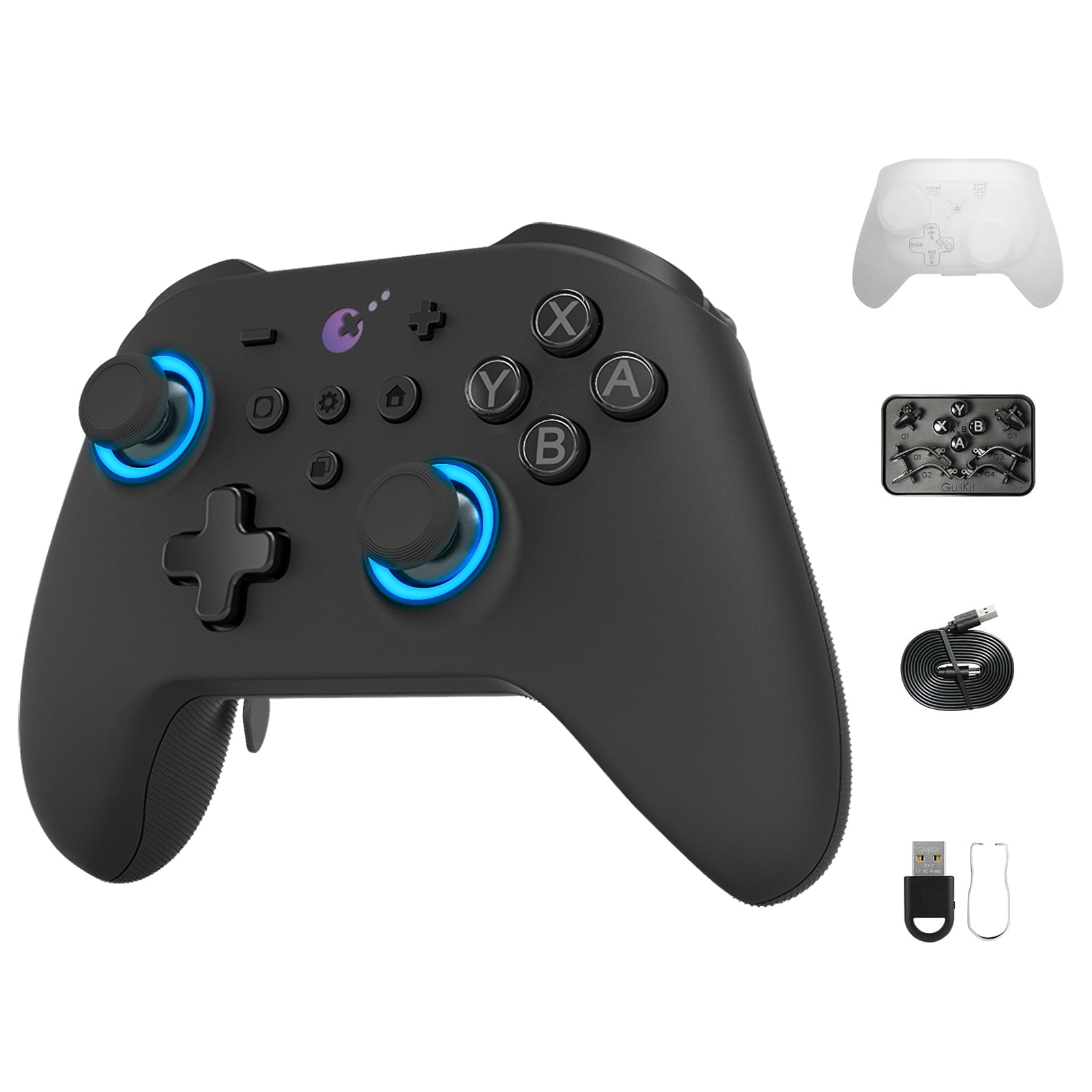 Wireless Gamepad For Windows Nintendo Switch Android iOS With Hall ...