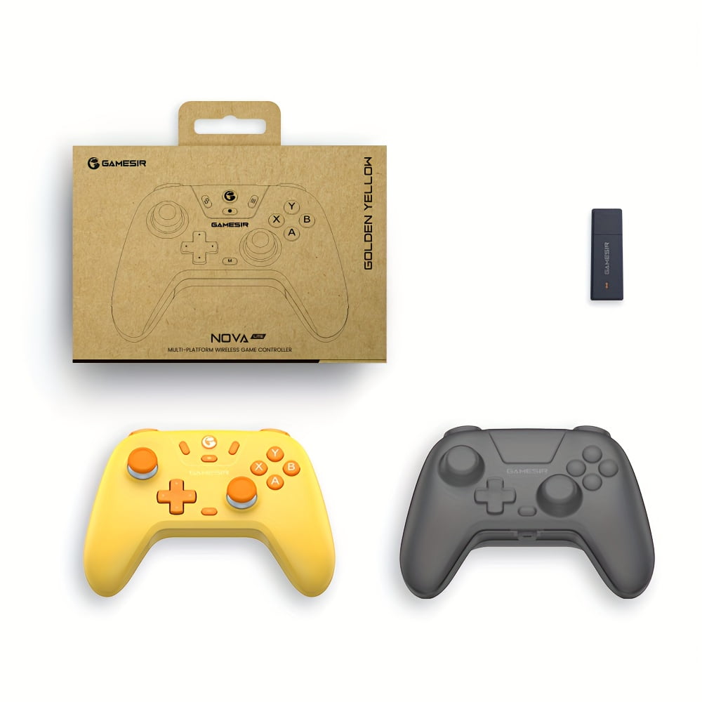 Wireless Gamepad Game Controller with Wireless, Dongle, Wired ...