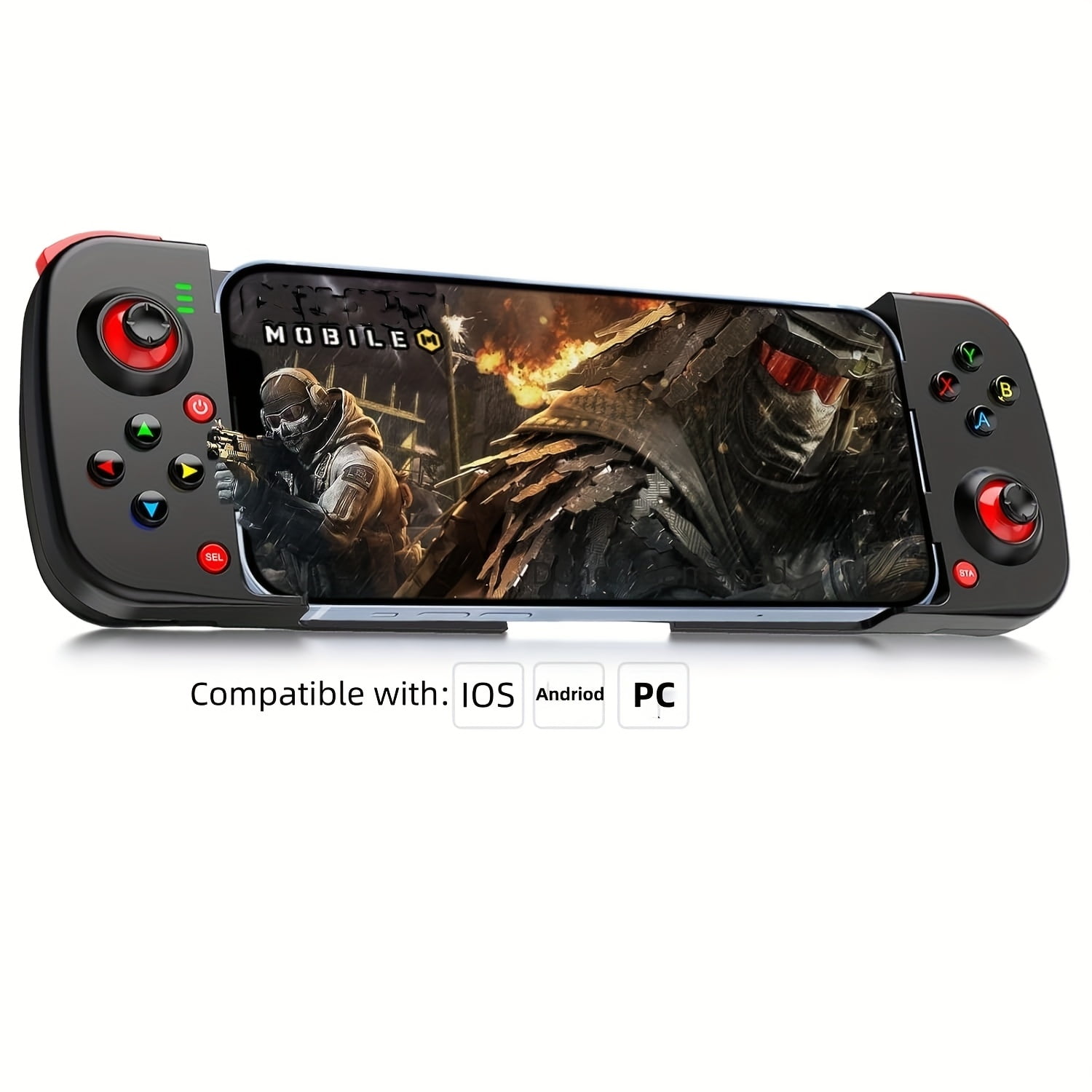 Wireless Gamepad for iPhone/Android/Steam Deck/PC/Table Mobile Phone ...