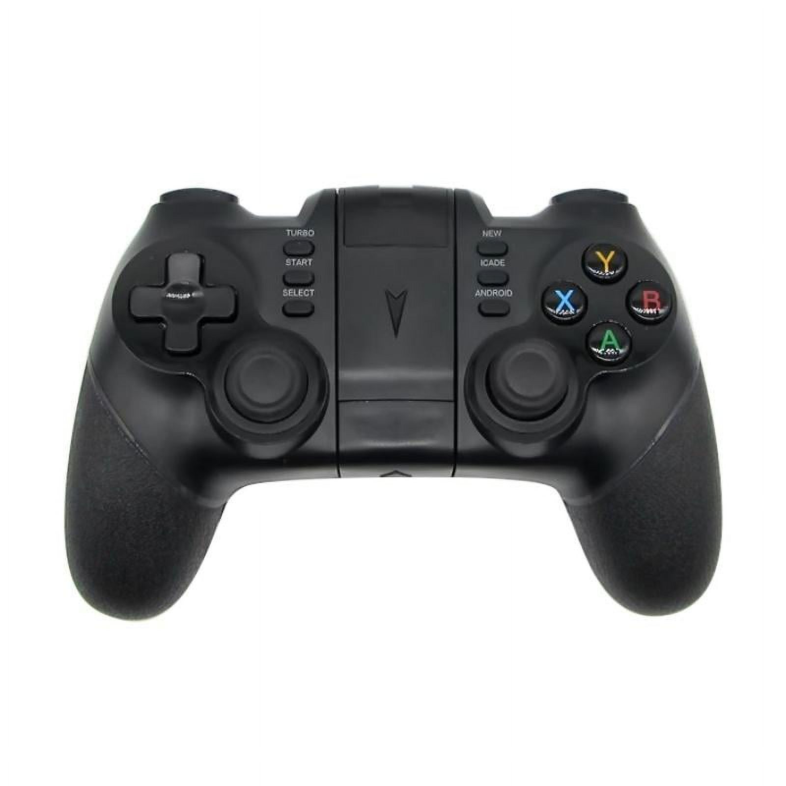 Wireless Gaming Controller, Dual-Vibration Joystick Gamepad Computer Game Controller for PC ...