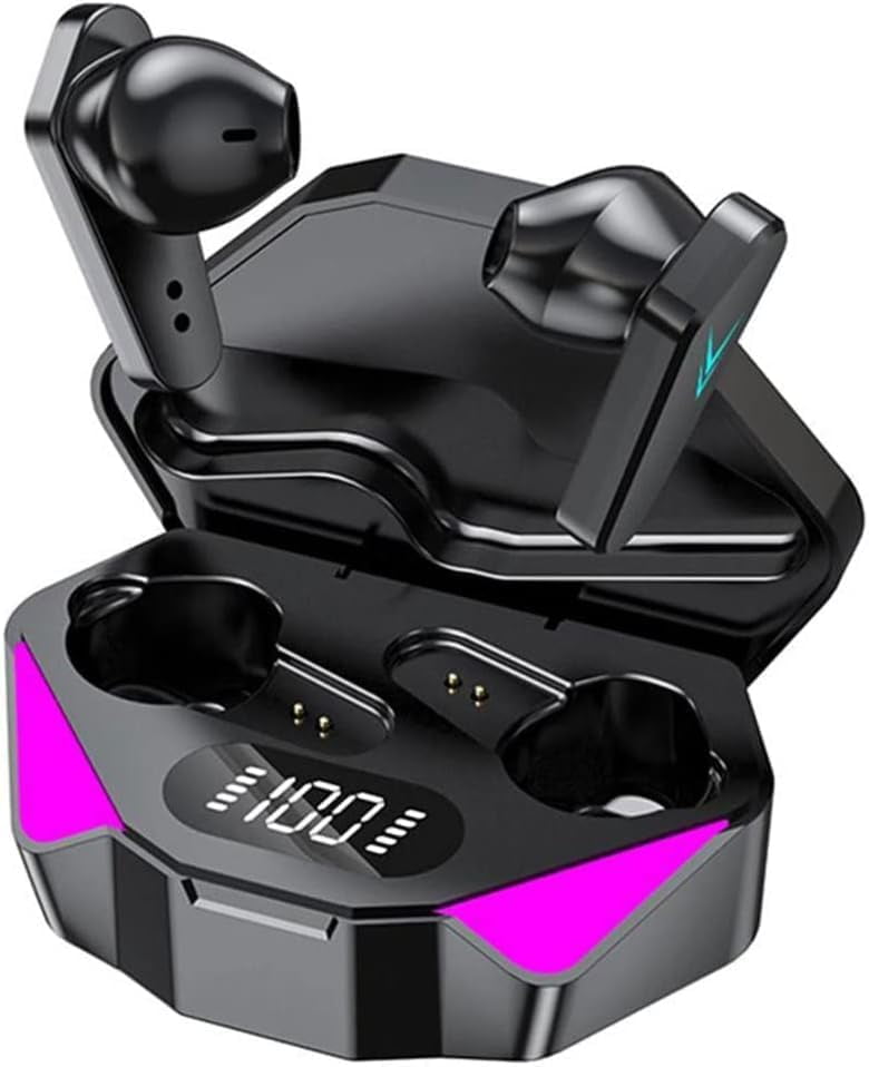 Wireless Gaming Earbud, X15 with Charging Case and Built-in Mic ...