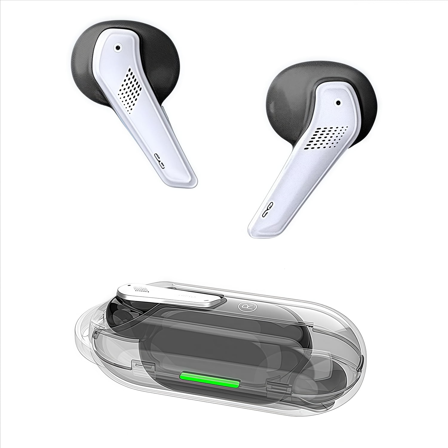 Wireless Gaming Earbuds Over-Ear BT5.3 Low Latency HiFi Sound ENC Noise ...