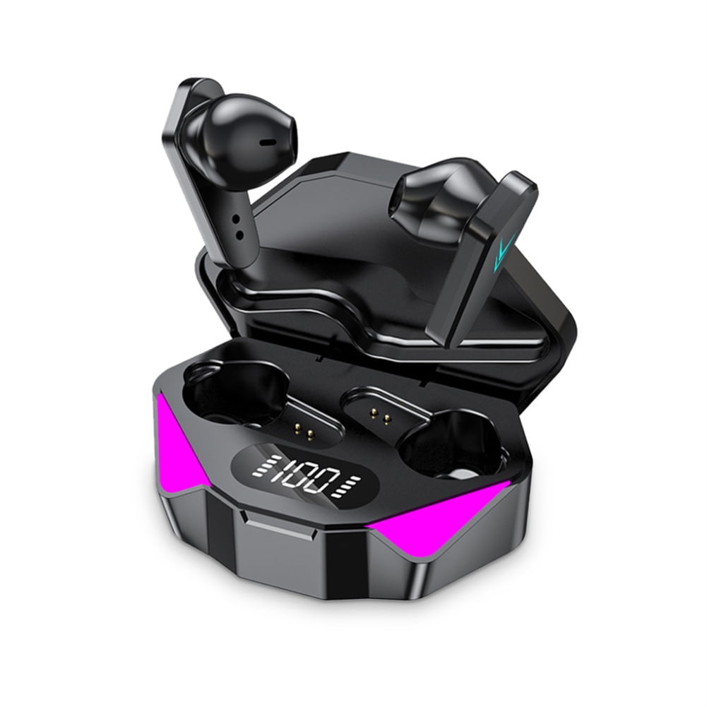 Wireless Gaming Earbuds With Mic Bass Audio Sound Positioning 9D Stereo ...