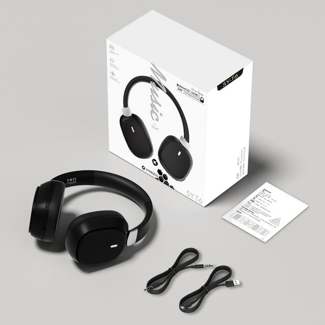 Wireless Gaming Headphones Bluetooth 5.4 - Dual Mode Wired/Foldable ...