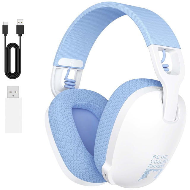 Wireless Gaming Headset for PS5, PS4, PC, 2.4GHz USB Gaming Headphones ...