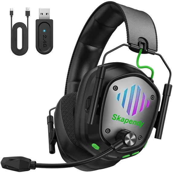 Wireless Gaming Headset for PS5, PS4, PC, Switch – 2.4GHz & Bluetooth ...