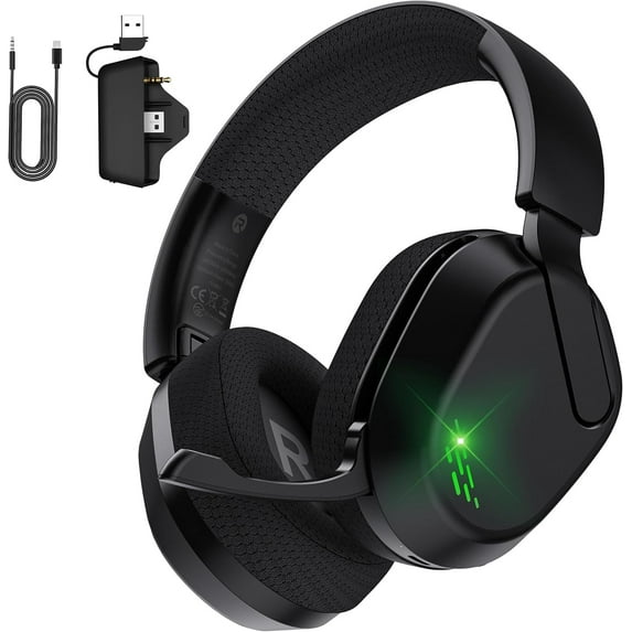 Wireless Gaming Headset for Series X/S, One, PS5, PC, Mac, Bluetooth 6. ...
