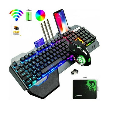 XINMENG K680 Wireless Gaming Keyboard Mouse Bluetooth Headset Kit with ...