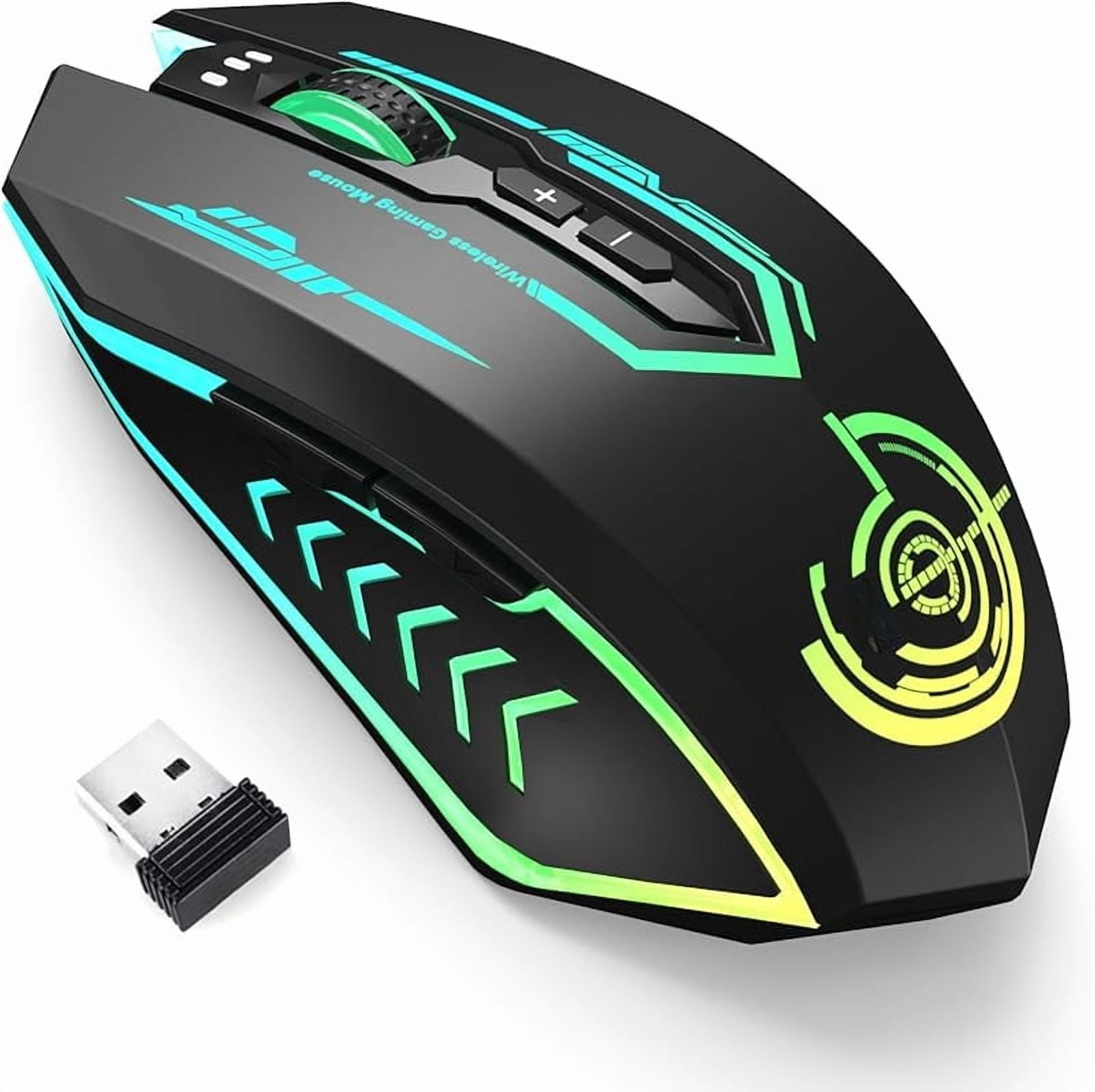 Wireless Gaming Mouse Up to 12000 DPI, Rechargeable USB-C Wireless ...