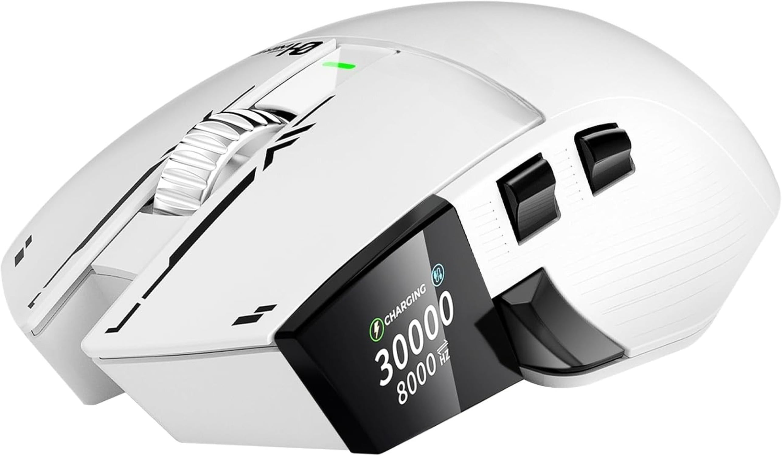 Wireless Gaming Mouse-4K/8K Polling-30K DPI Optical Sensor-0.85' TFT ...