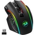 Wireless Gaming Mouse, MMO Gaming Mouse UP 16,000 DPI, 16 Macro ...