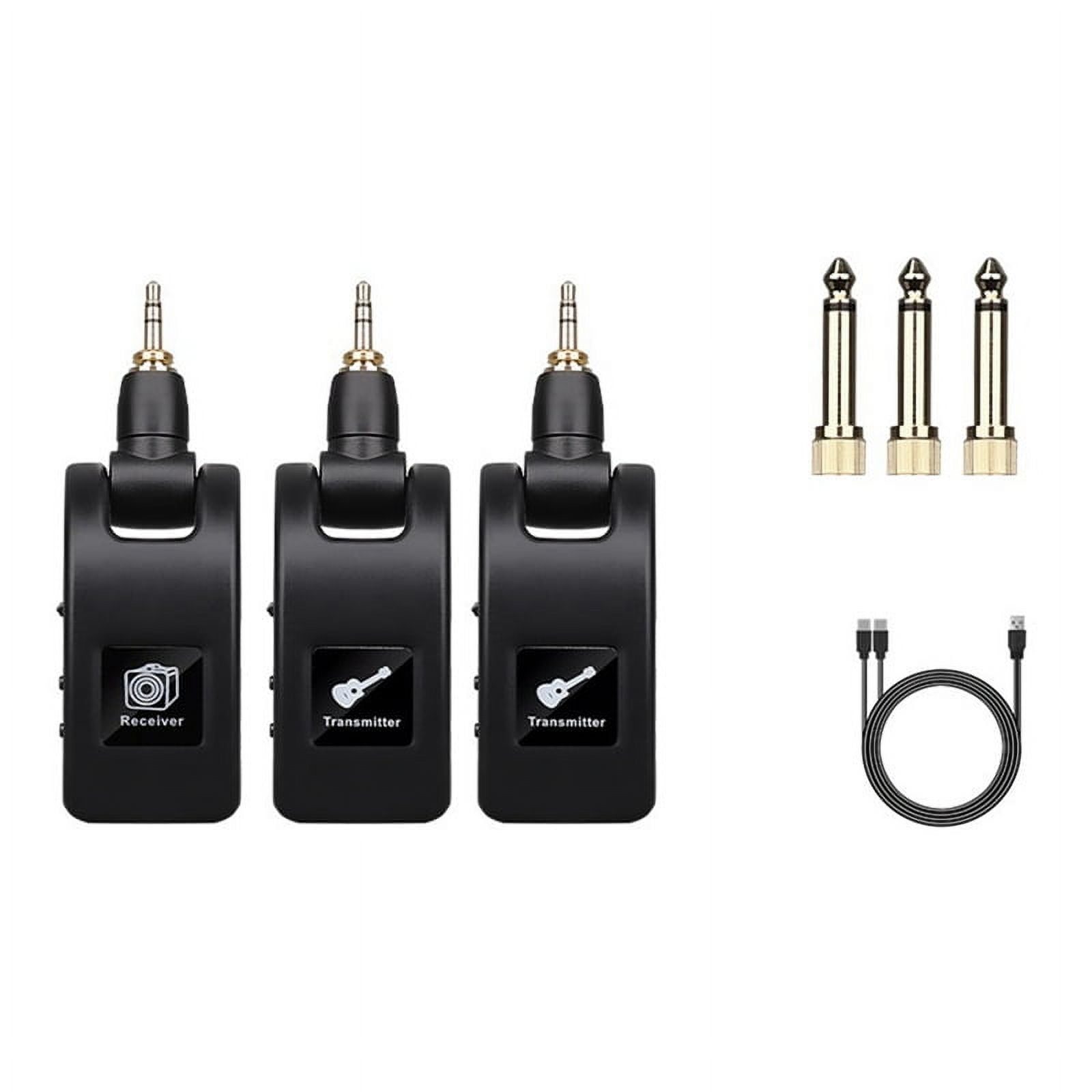 Wireless Guitar System Audio Digital Guitar Transmitter Receiver Built ...