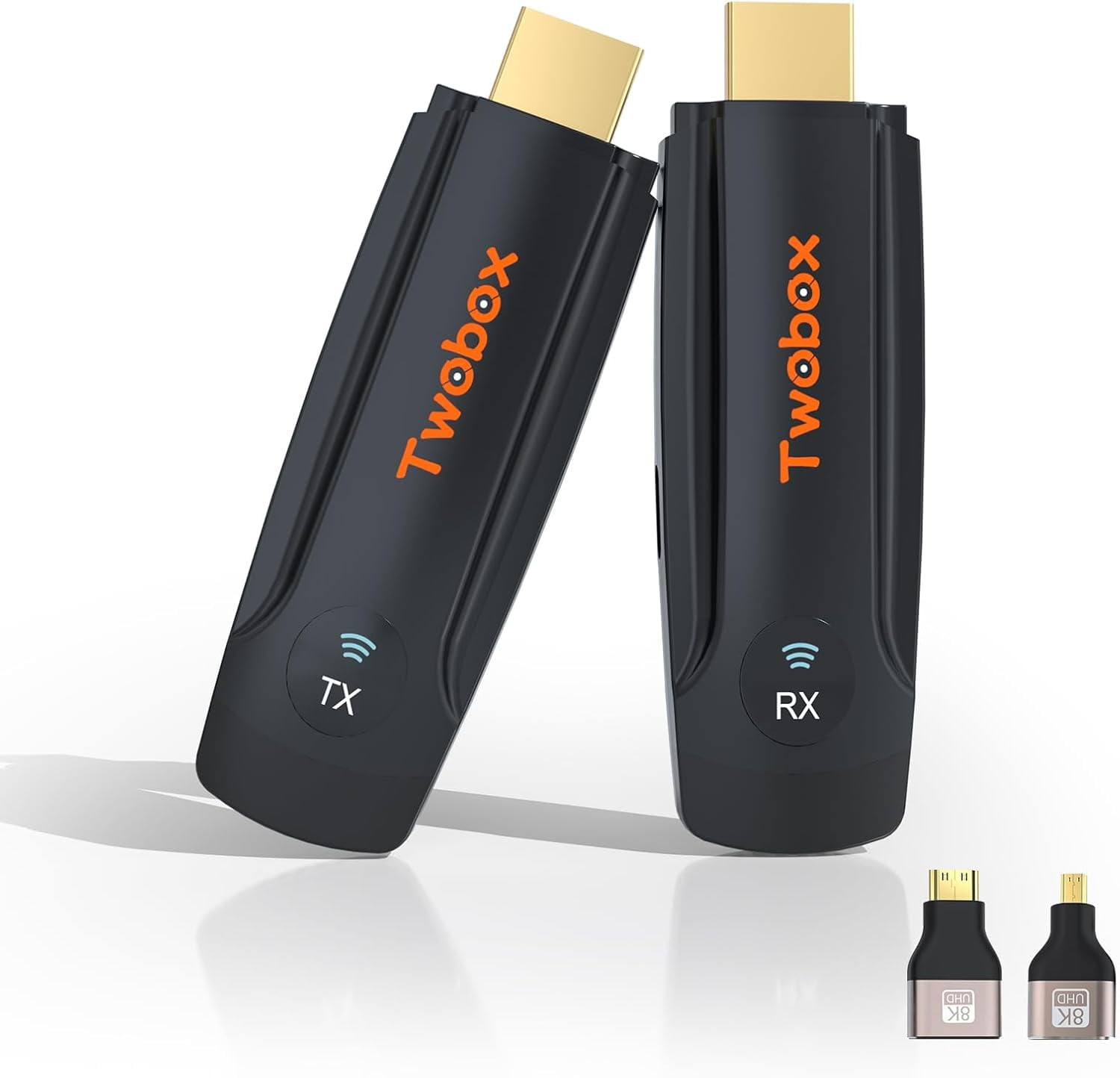 Wireless HDMI Transmitter and Receiver, Plug & Play 2.4G/5G Wireless ...