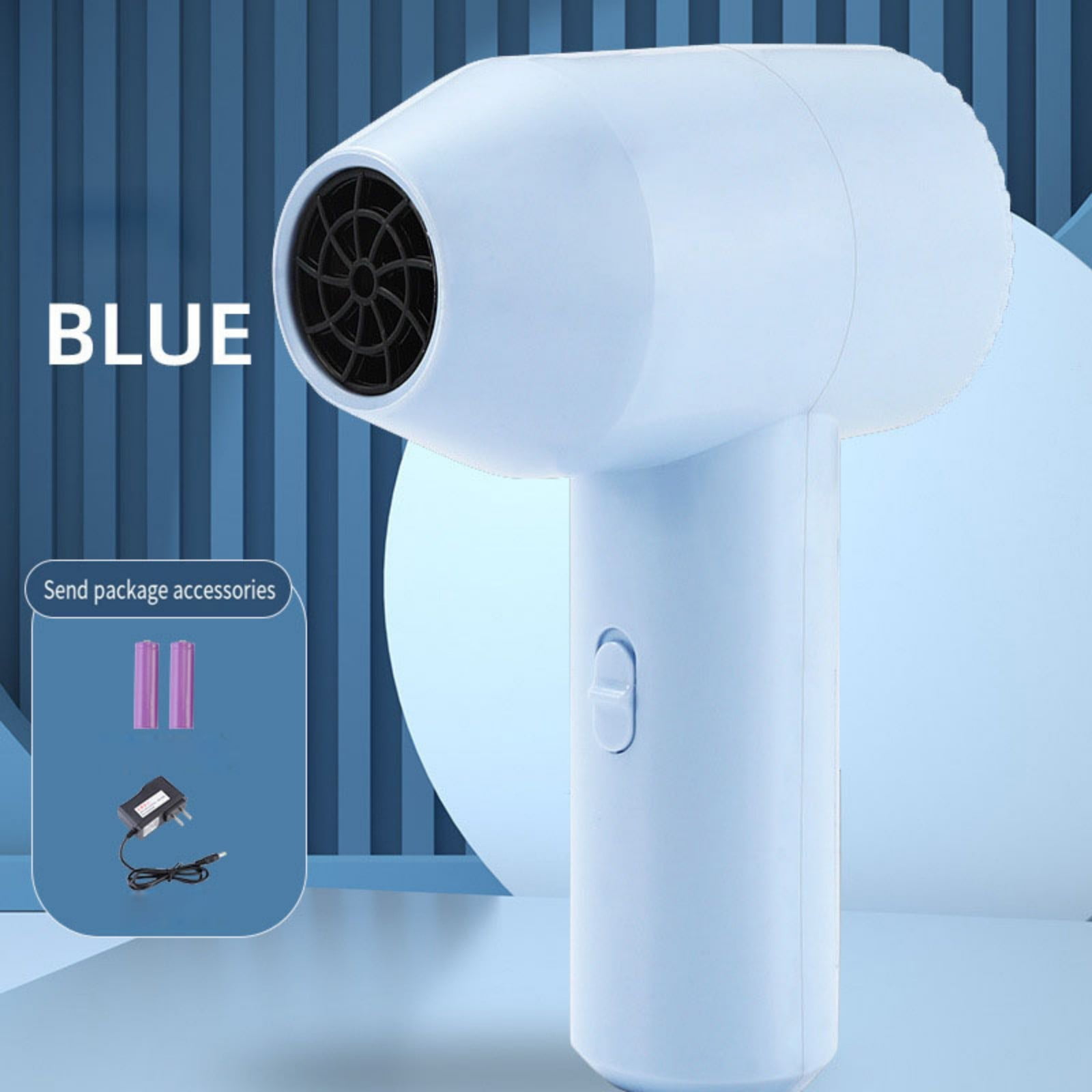 Wireless Hair Dryer under $5! Yannianjz USB Rechargeable Hair Dryer for ...