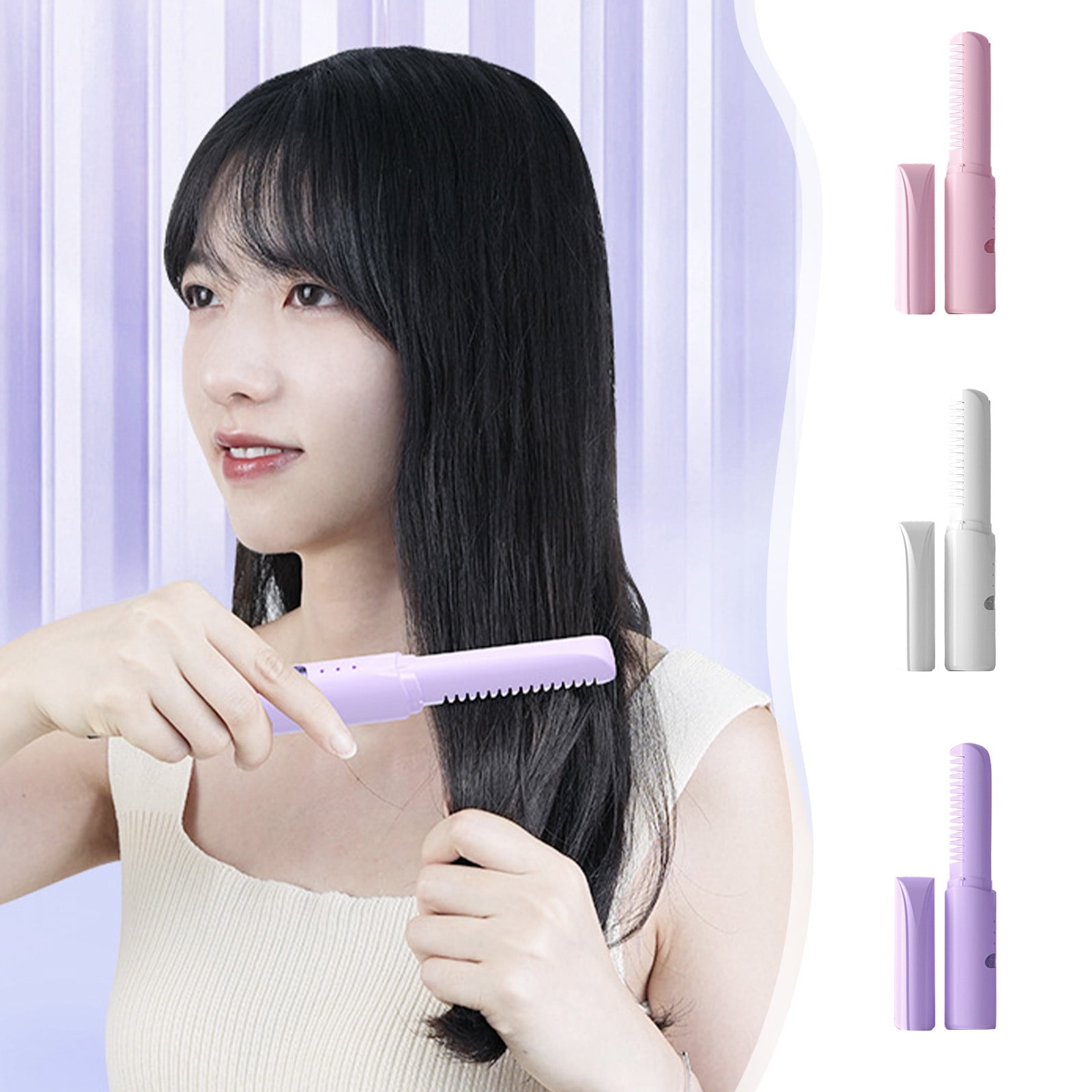 Wireless Hair Straightener, Ghd Style Comb, Ceramic Coating, Ionic ...