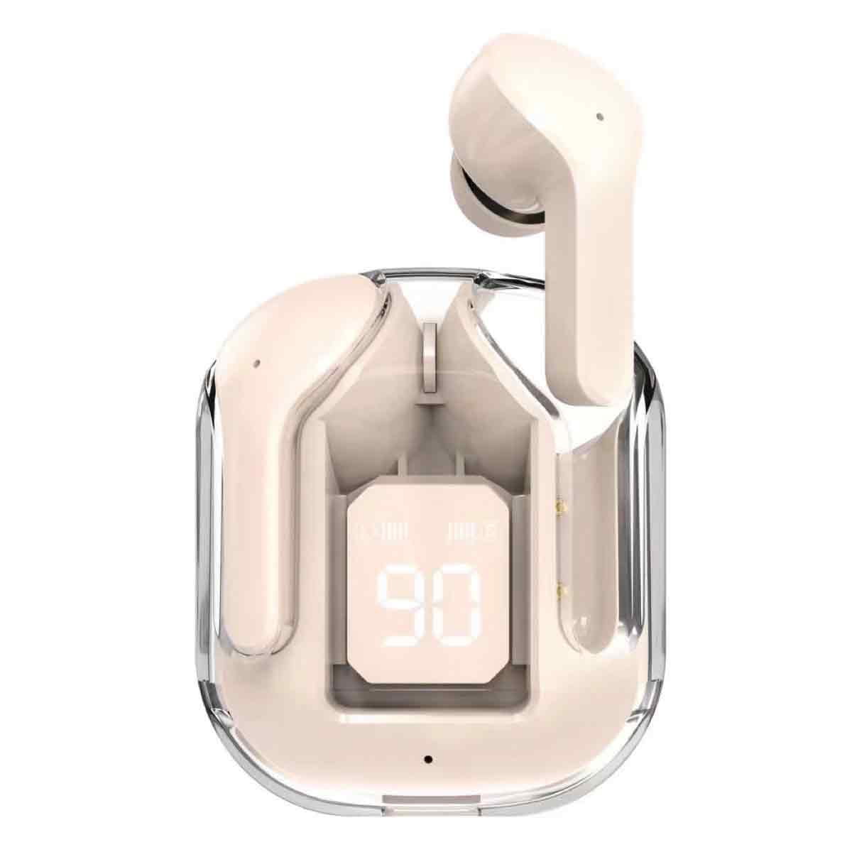 Wireless Headphones Digital Screen Noise Reduction Ipx4 - Pink ...