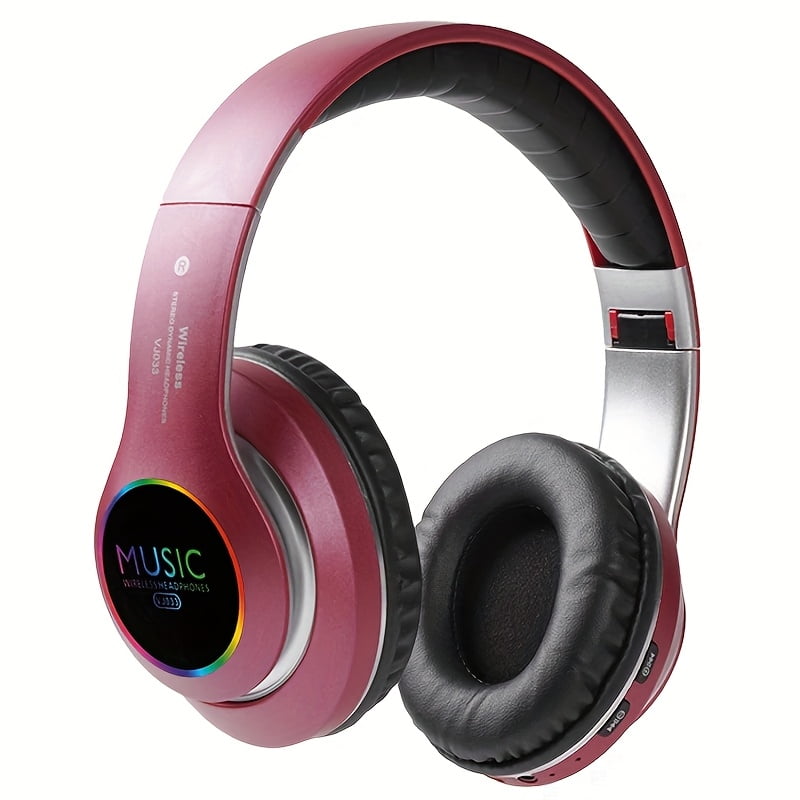 Wireless Headphones With Full Coverage Ear Cups, Premium Plating ...