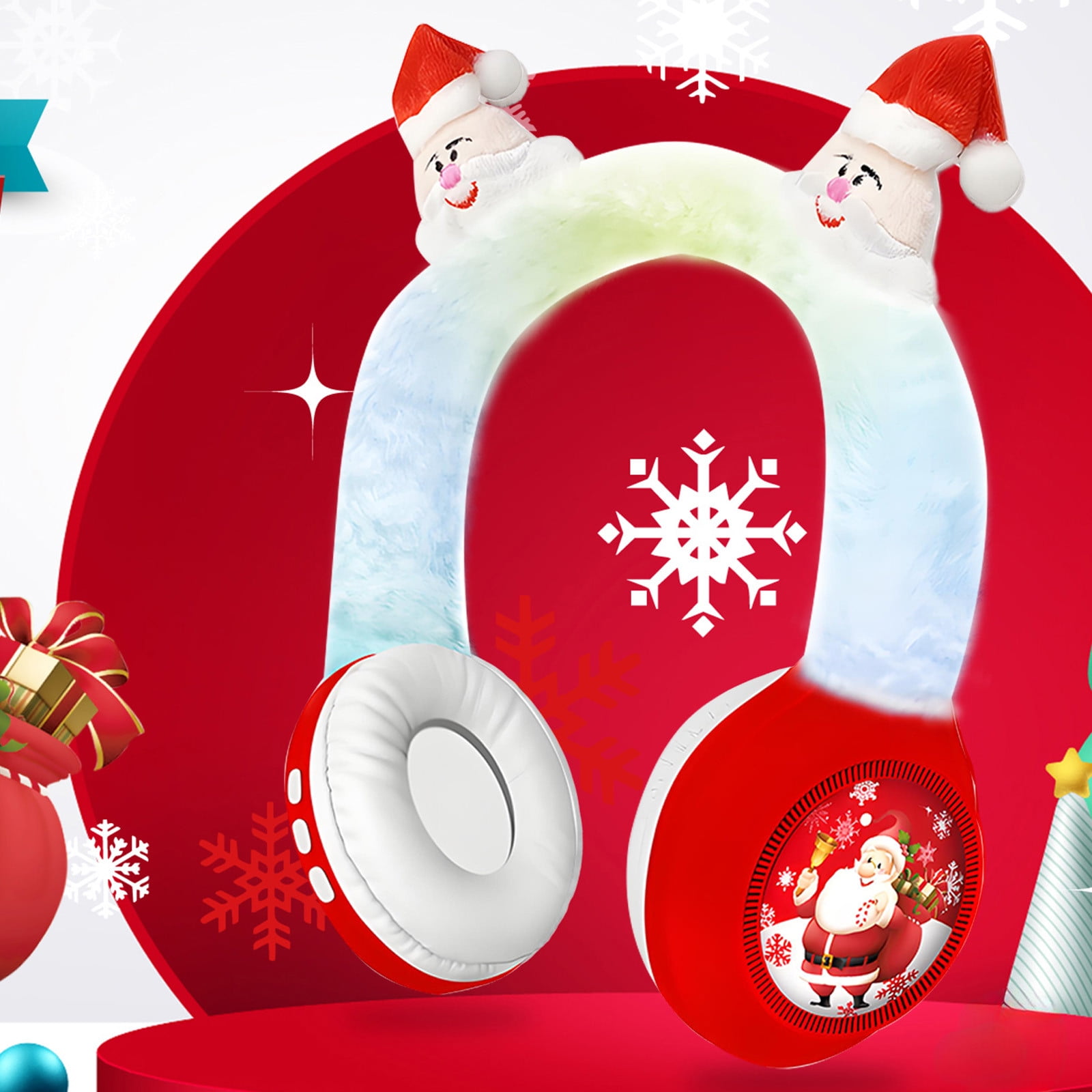 Wireless Headphones for Kids, Plush Cat Ear Bluetooth Kids Headphones ...