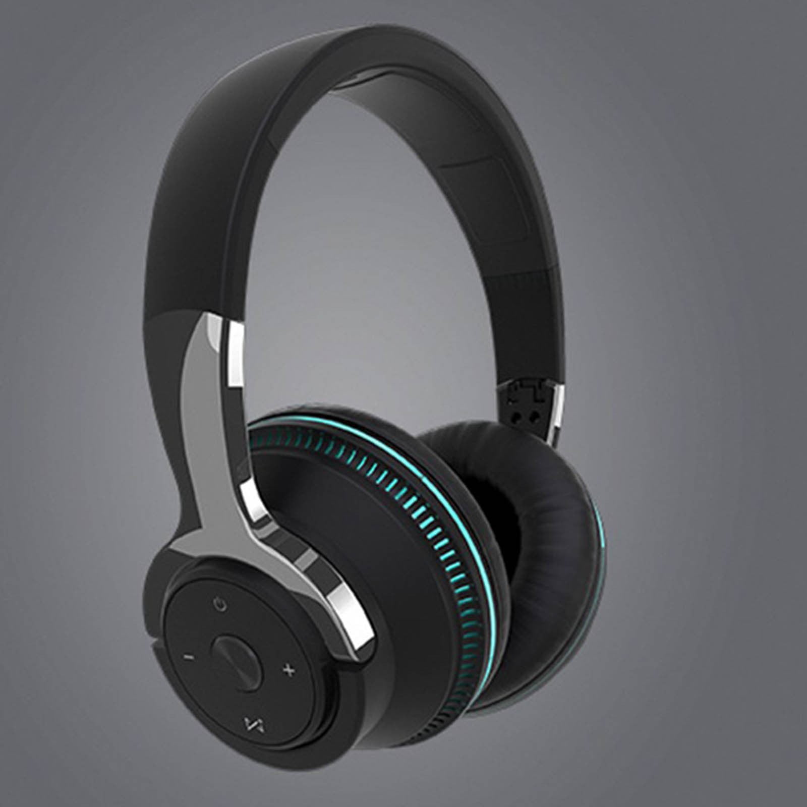 Wireless Headphones Over Ear, Bluetooth with Mic & Foldable Stereo ...