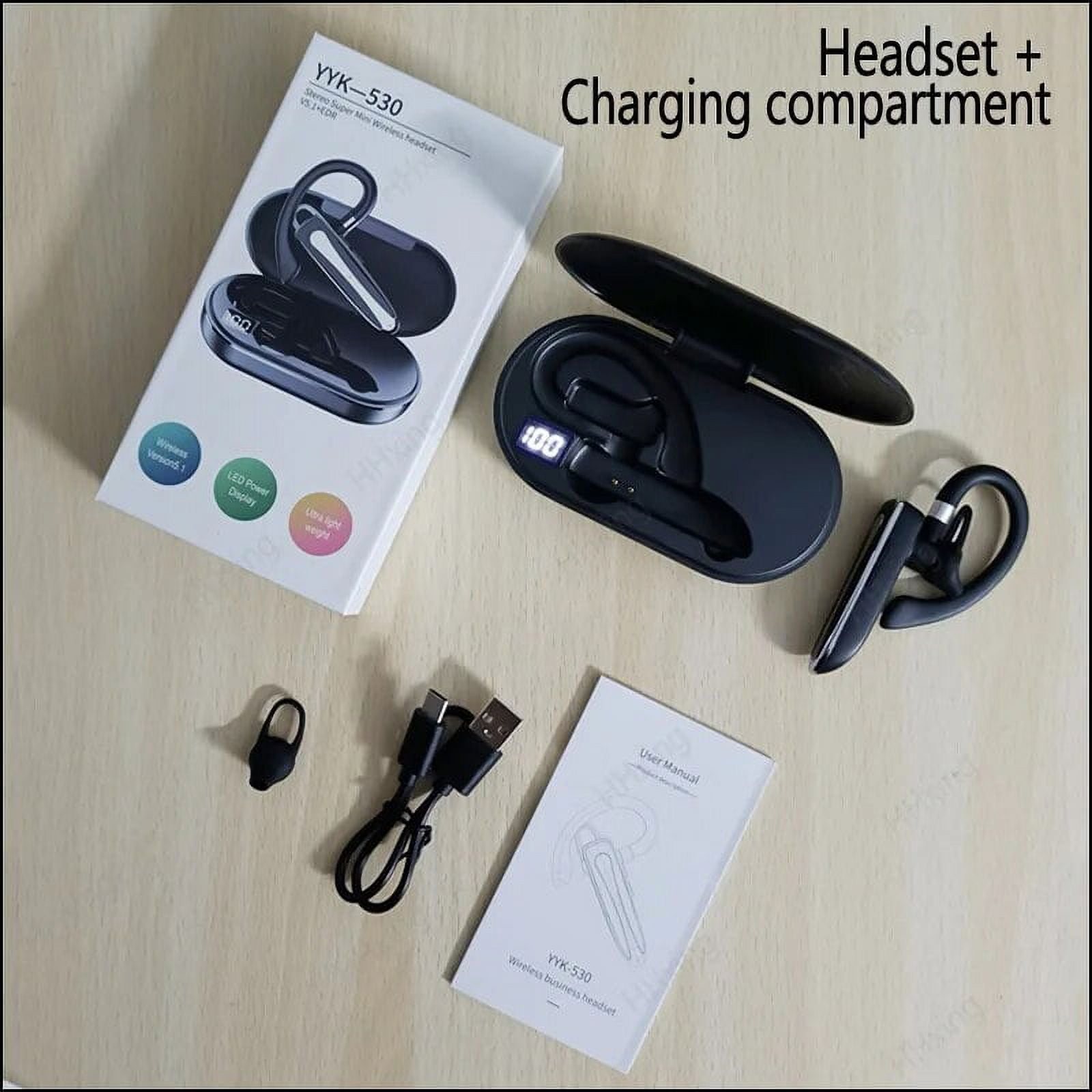 Wireless Headphones With Microphon Bluetooth Headset Office Earphones ...