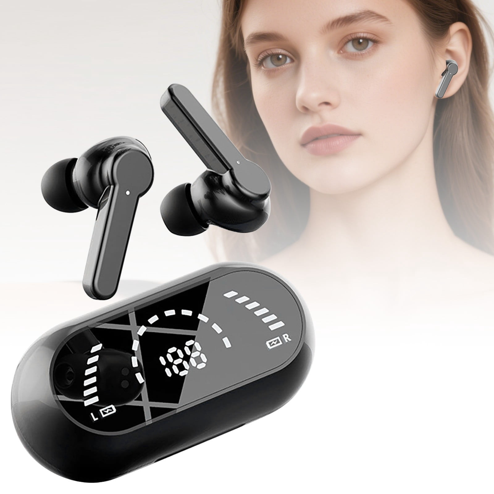 Wireless Headset for Mobile Devices Featuring Lightweight Design and ...