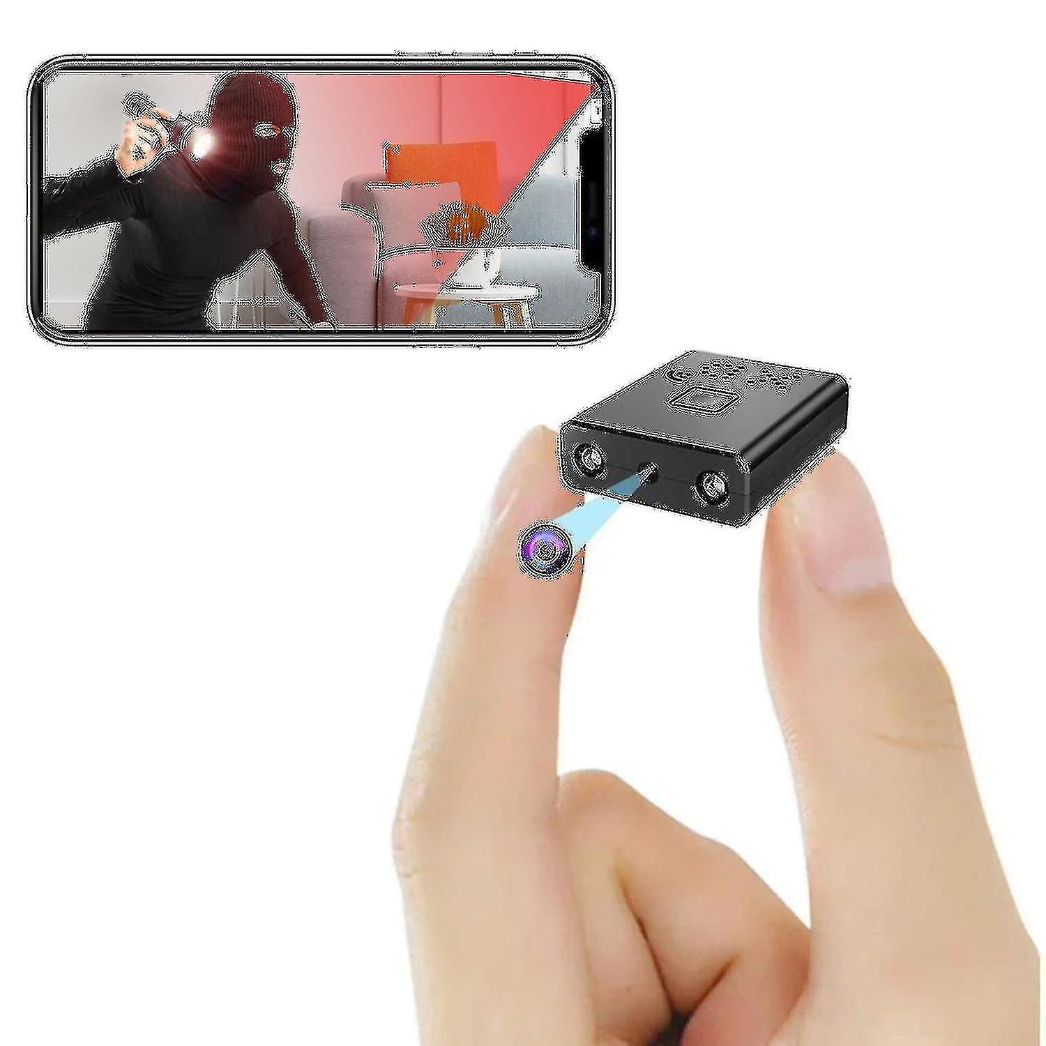Wireless Hidden Camera Mini Camera 4k Hd Mini Wifi Spy Camera Security ...
