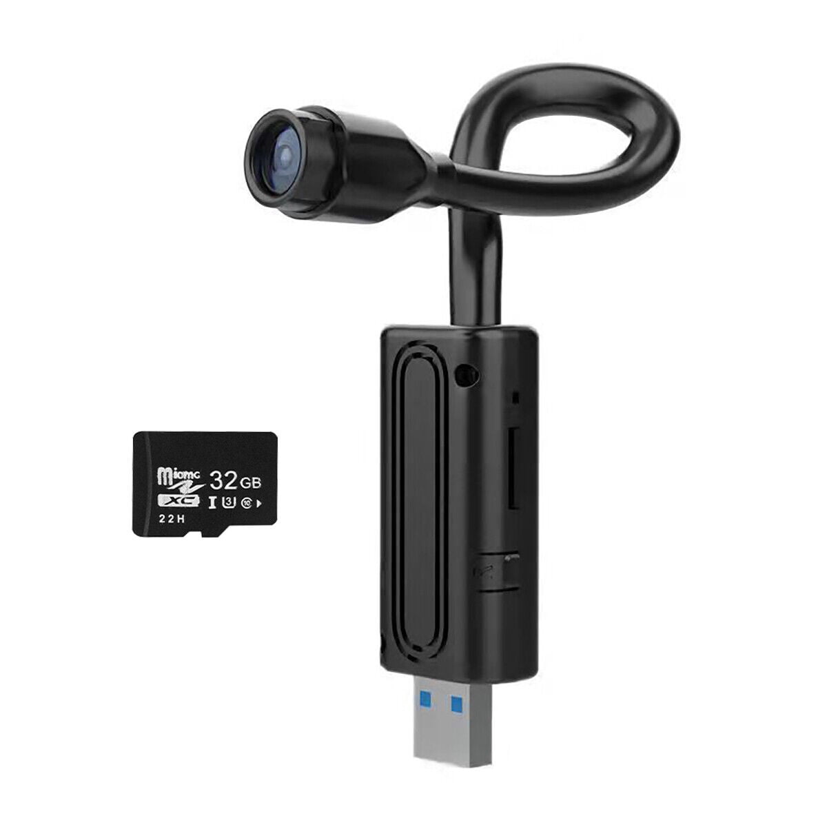 Wireless Hidden Spy Camera Wifi IP Cam Home Security Night Vision HD ...