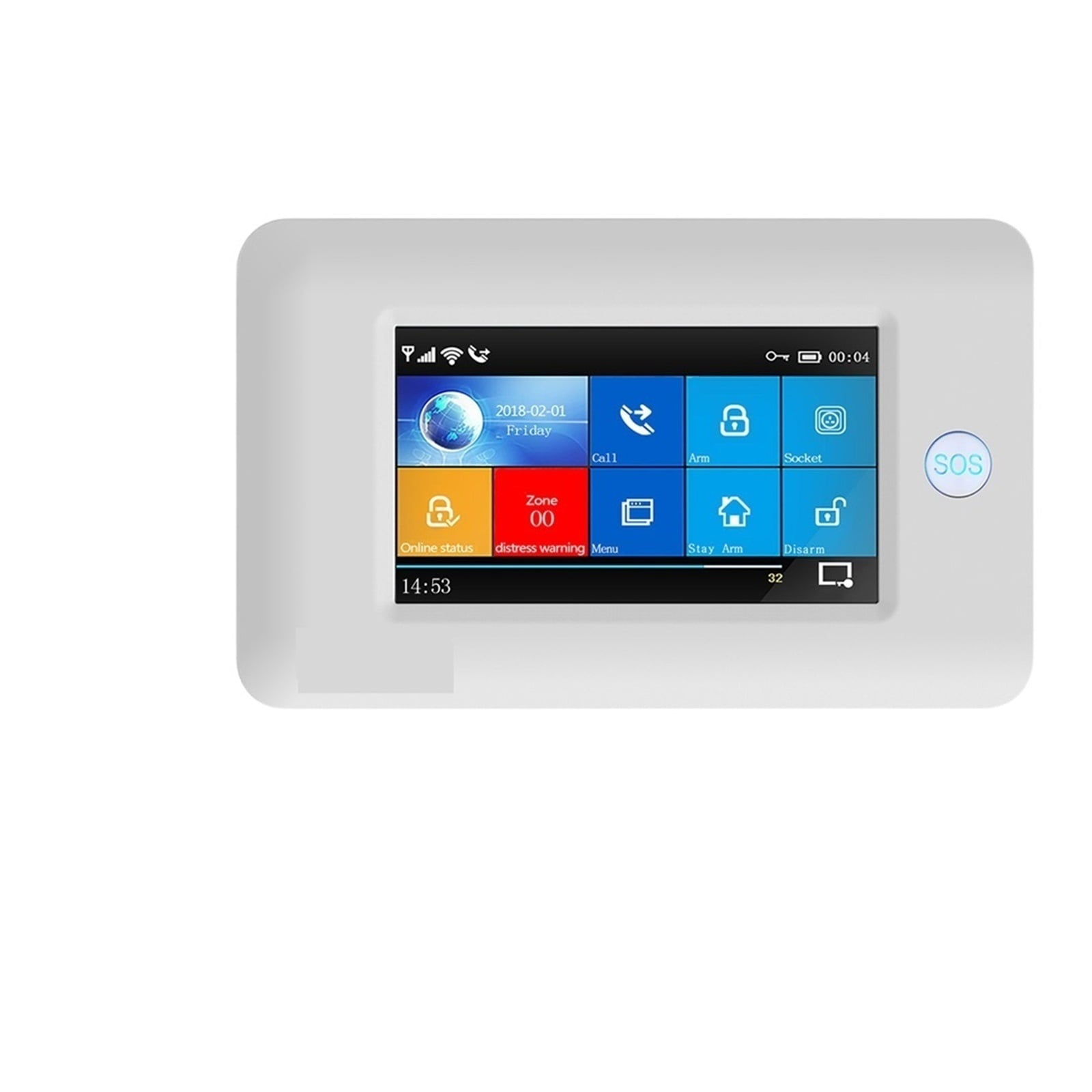 Wireless Home Alarm System With Motion Sensor Burglar Alarm System ...