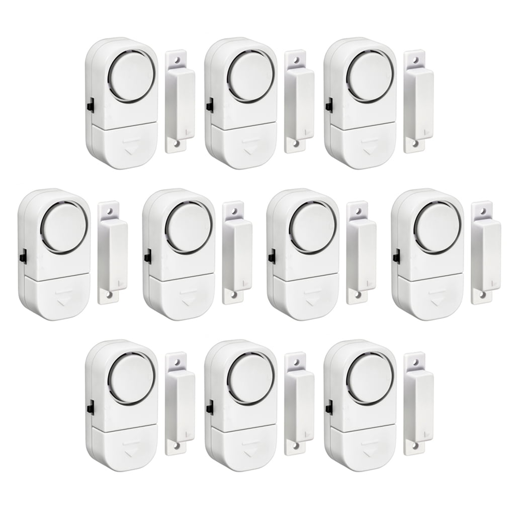 Home Security Burglar Alarm Magnetic Sensor Door Window Alarm Super ...