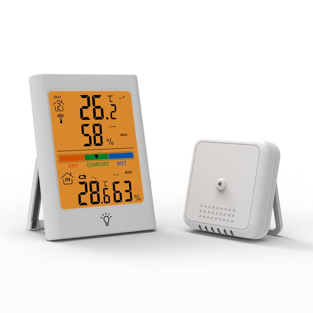 Wireless Hygrometer Outdoor Thermometer Hygrometer Weather Station ...