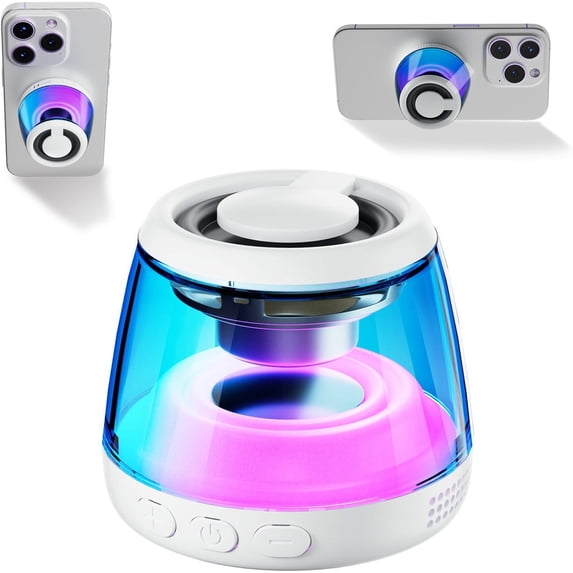 Wireless Induction Bluetooth Speaker, Magnetic Bluetooth Speaker, Mini ...
