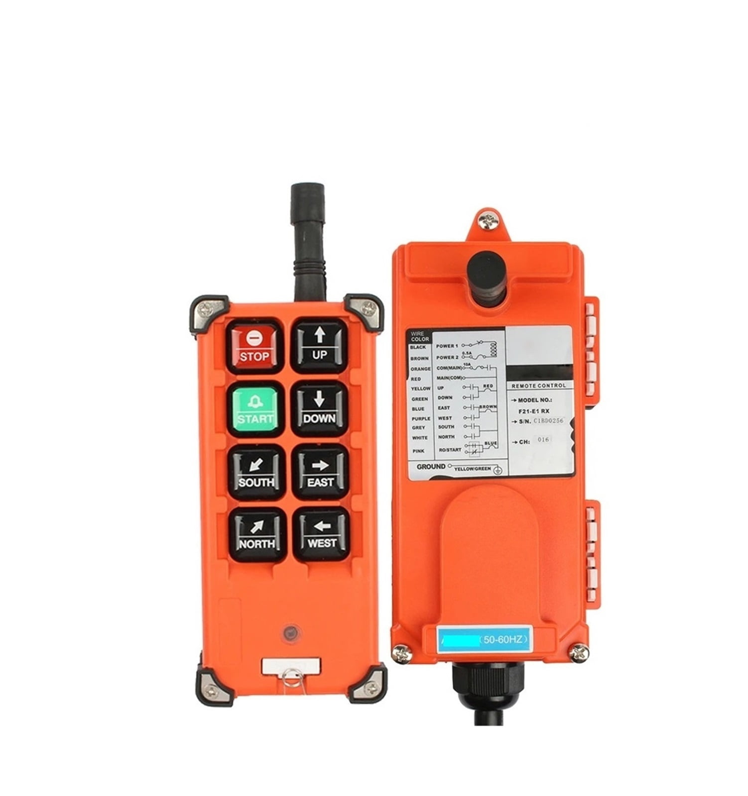 Wireless Industrial Remote Controller Switches Hoist Radio Control ...