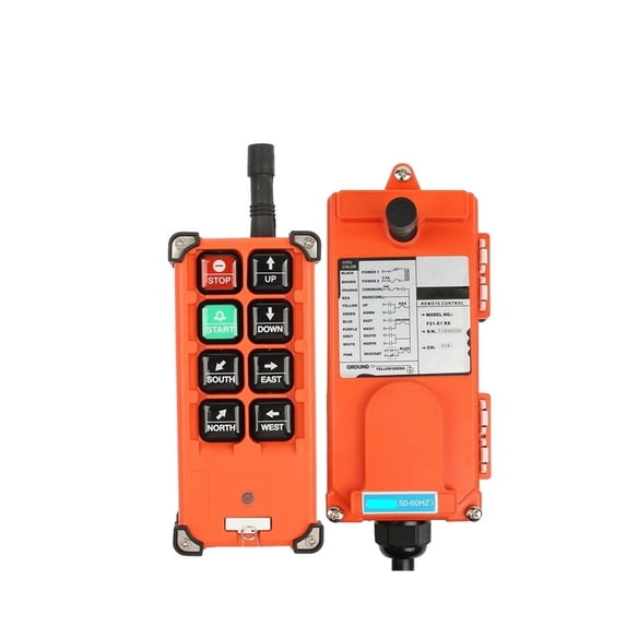 Wireless Industrial Remote Controller Switches Hoist Radio Control ...