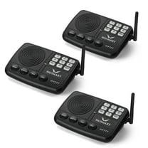 Free Shipping! HOSMART Full Duplex Wireless Intercom System Real Time ...