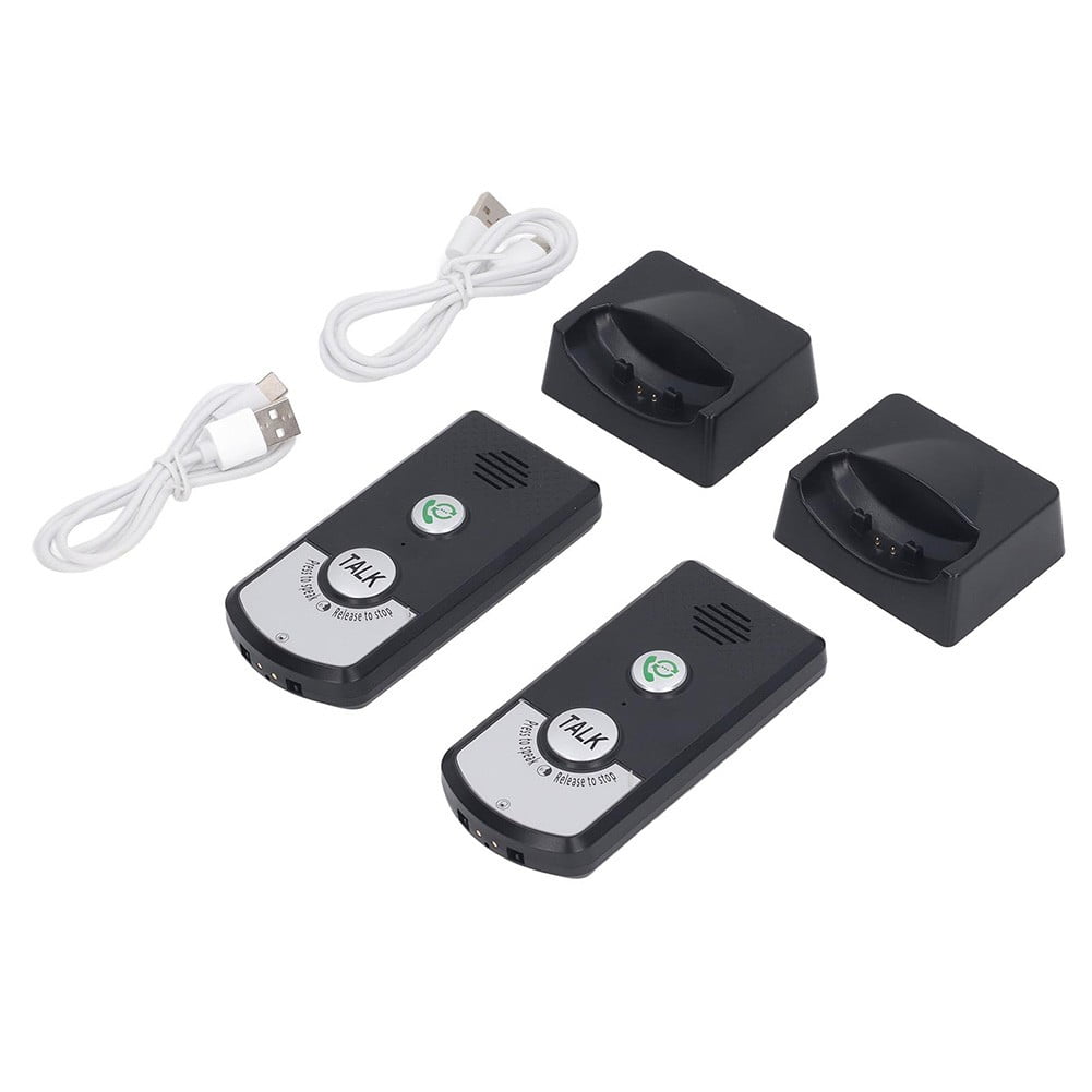 Wireless Intercom, Two Way Voice Wireless Waterproof Intercom System ...