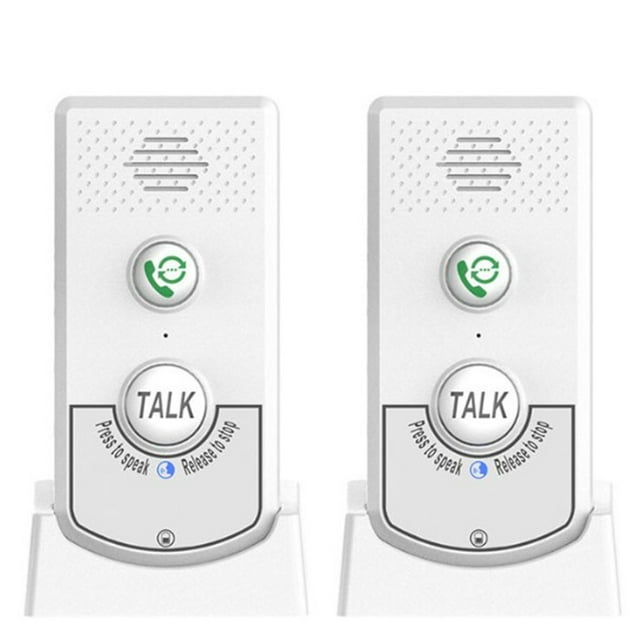 Wireless Intercom, Two Way Voice Wireless Waterproof Intercom System ...