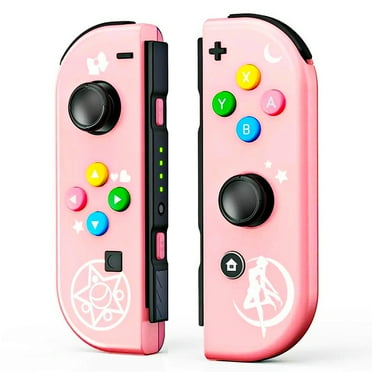 Wireless Game Controller for Nintendo Switch Controller (L/R) with RGB ...